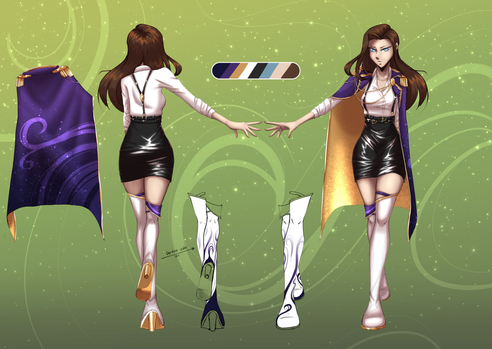 ArtStation - Character Information Sheets