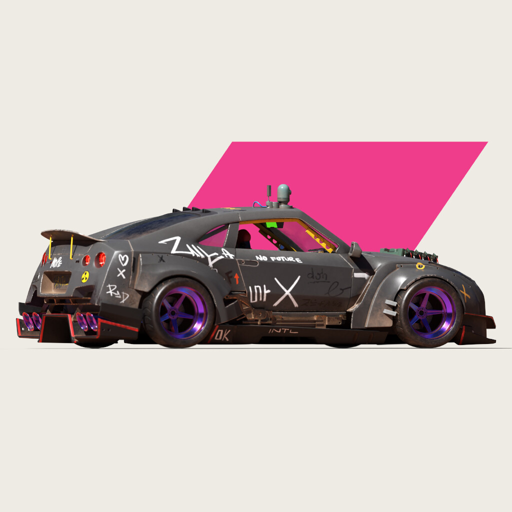 ArtStation - GTR concept car
