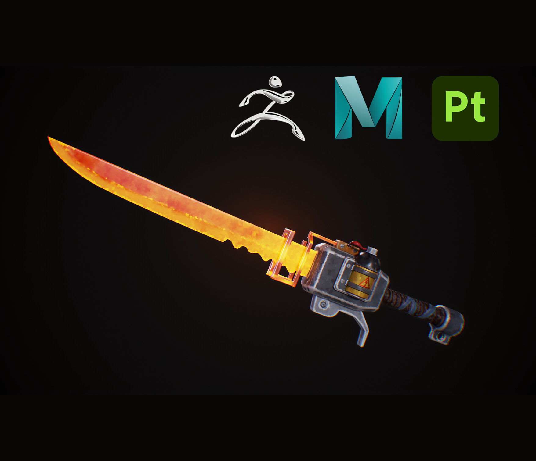 ArtStation - Induction Electric Sword