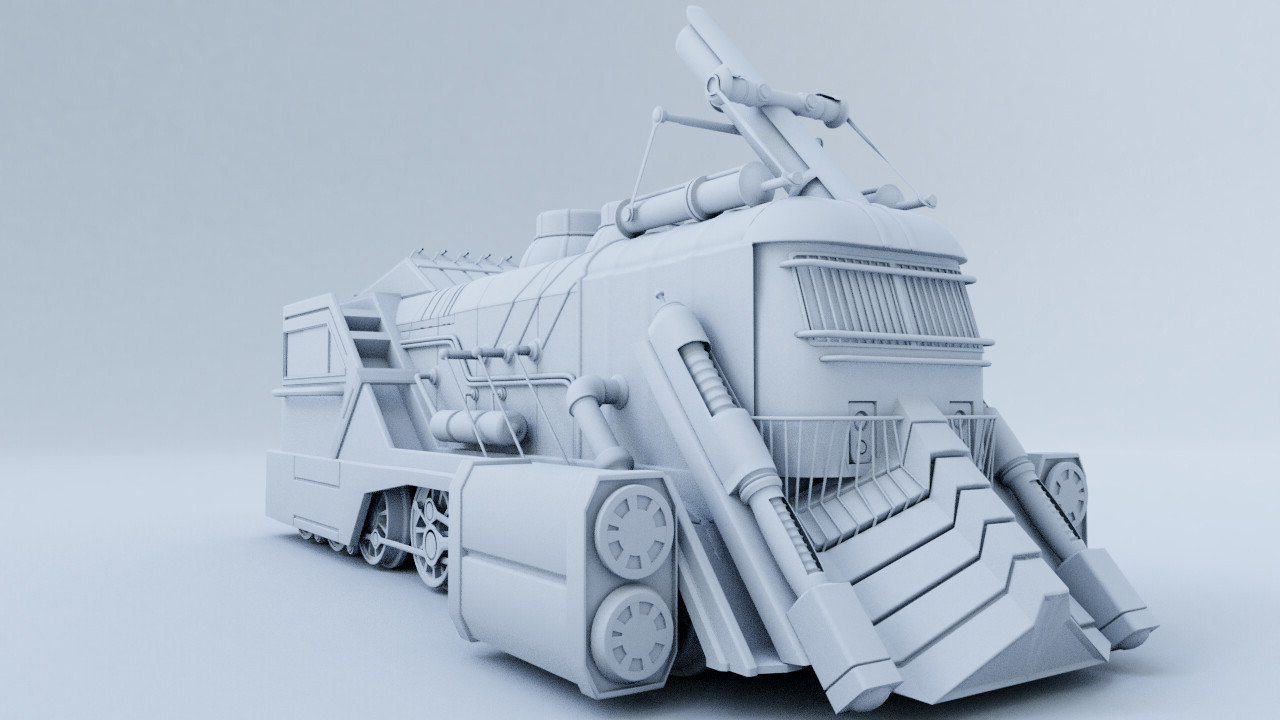 ArtStation - Stream Train