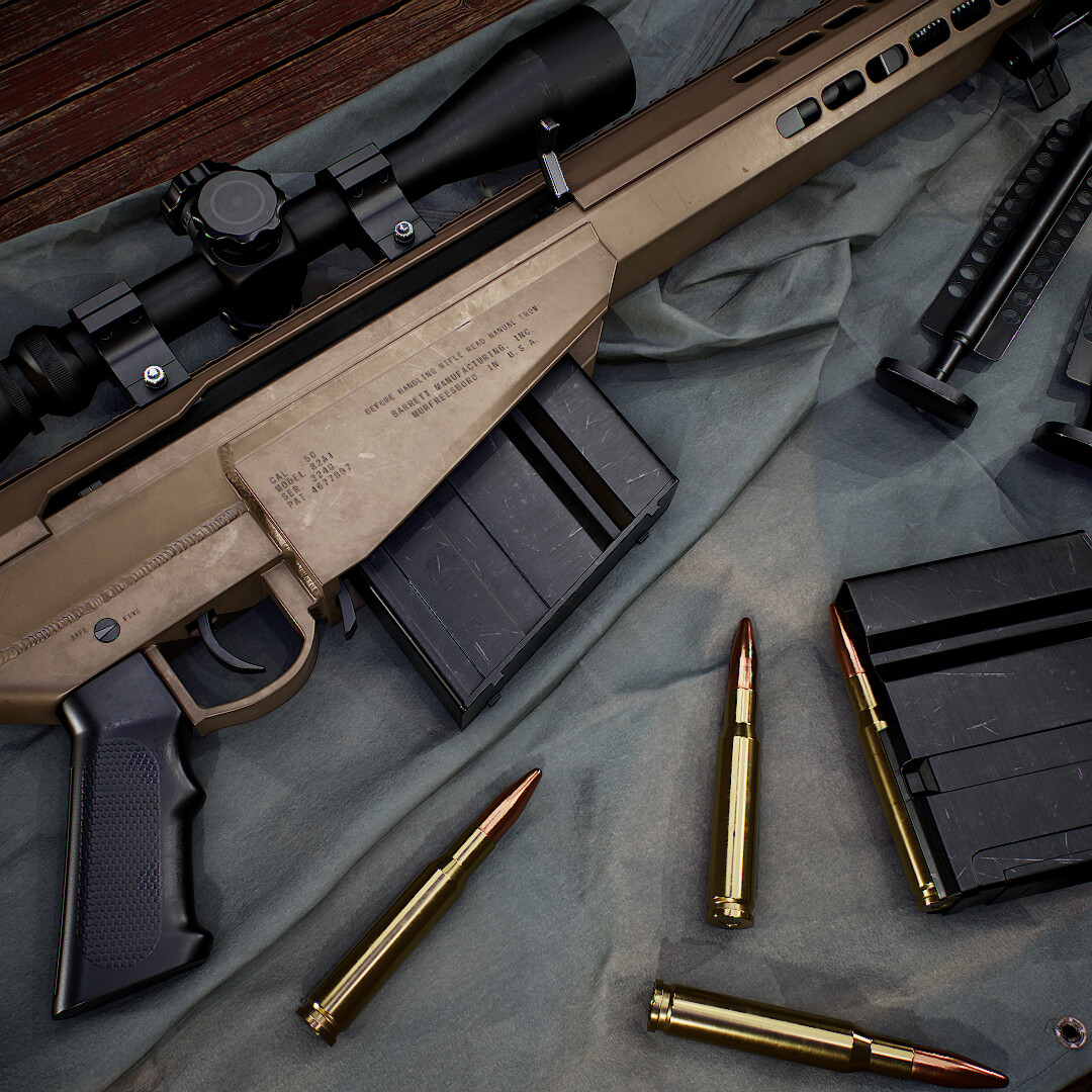 ArtStation - Barrett M82