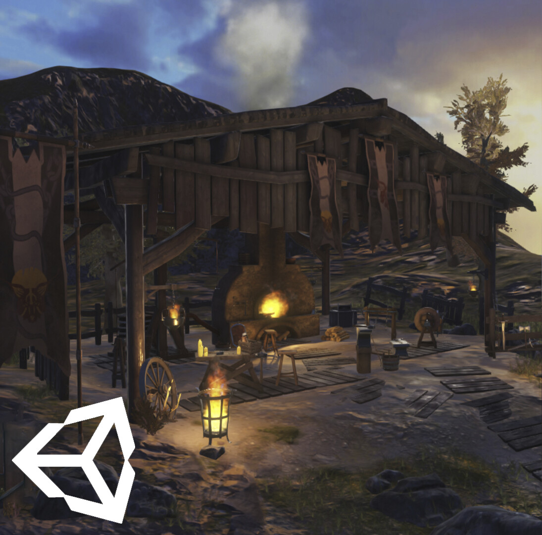 ArtStation - Lost Castle (Unity Medieval Map - Targeting Nvidia Shield Tv)