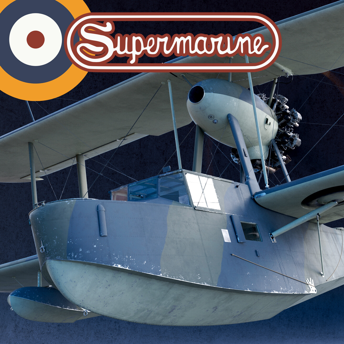 ArtStation - Supermarine Walrus Mk.I