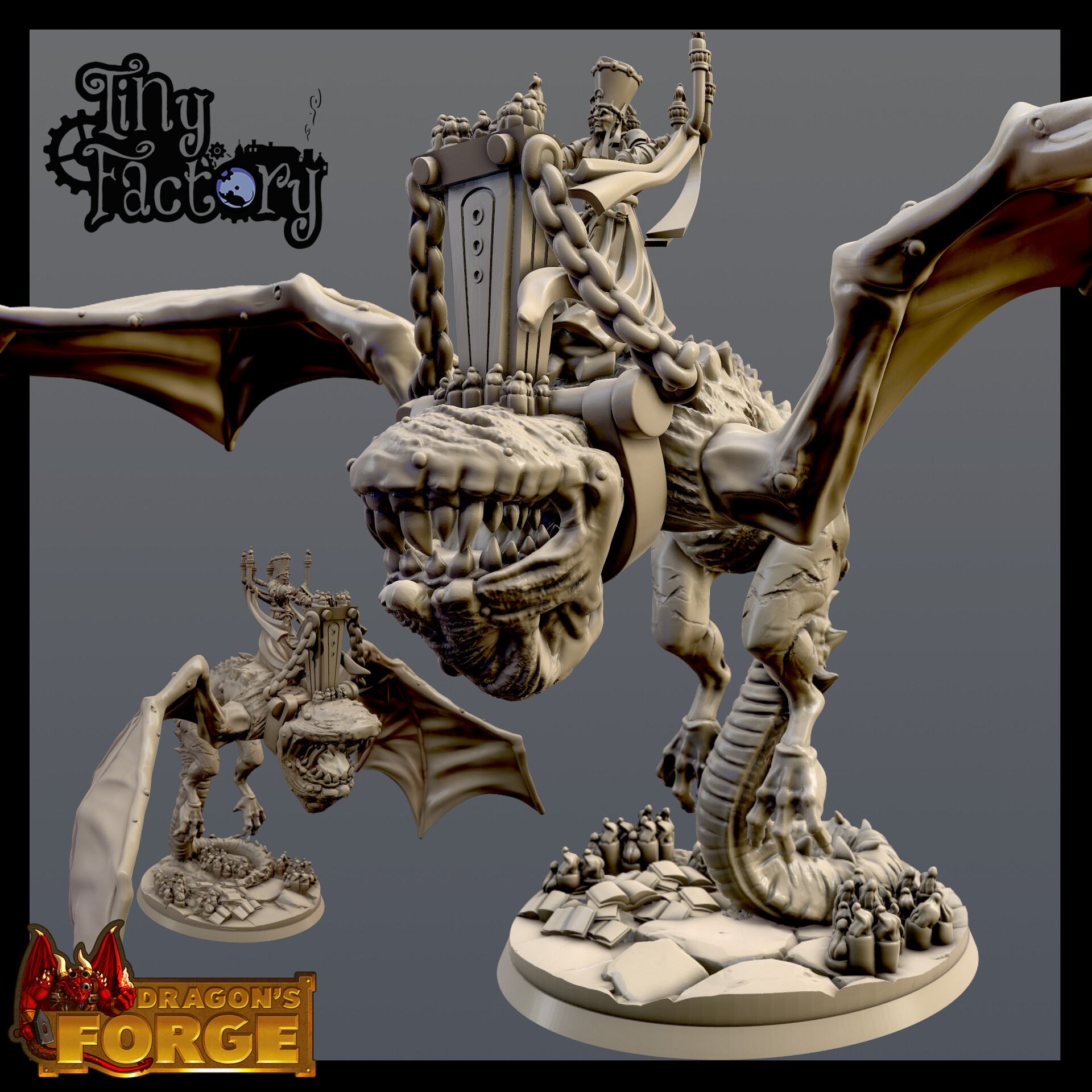 ArtStation - Monster - Dragon´s Forge