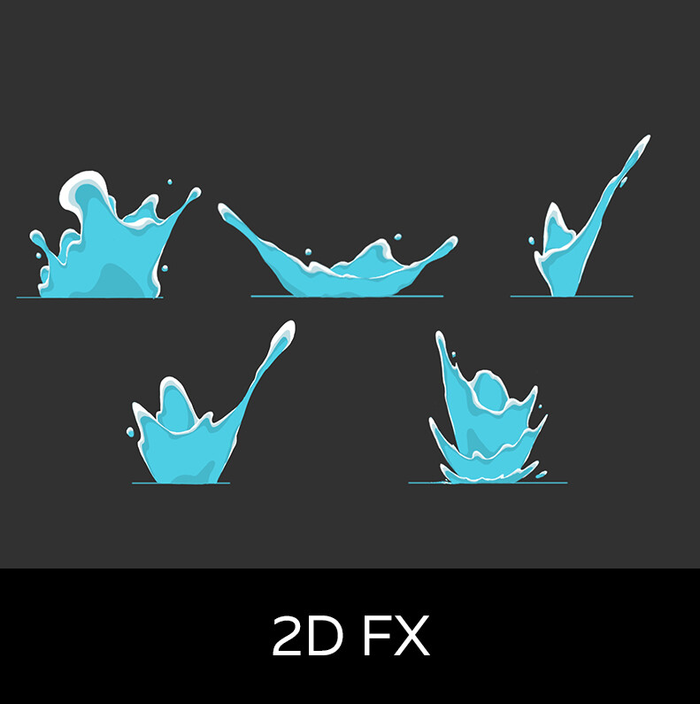 ArtStation - 2DFX Sketches