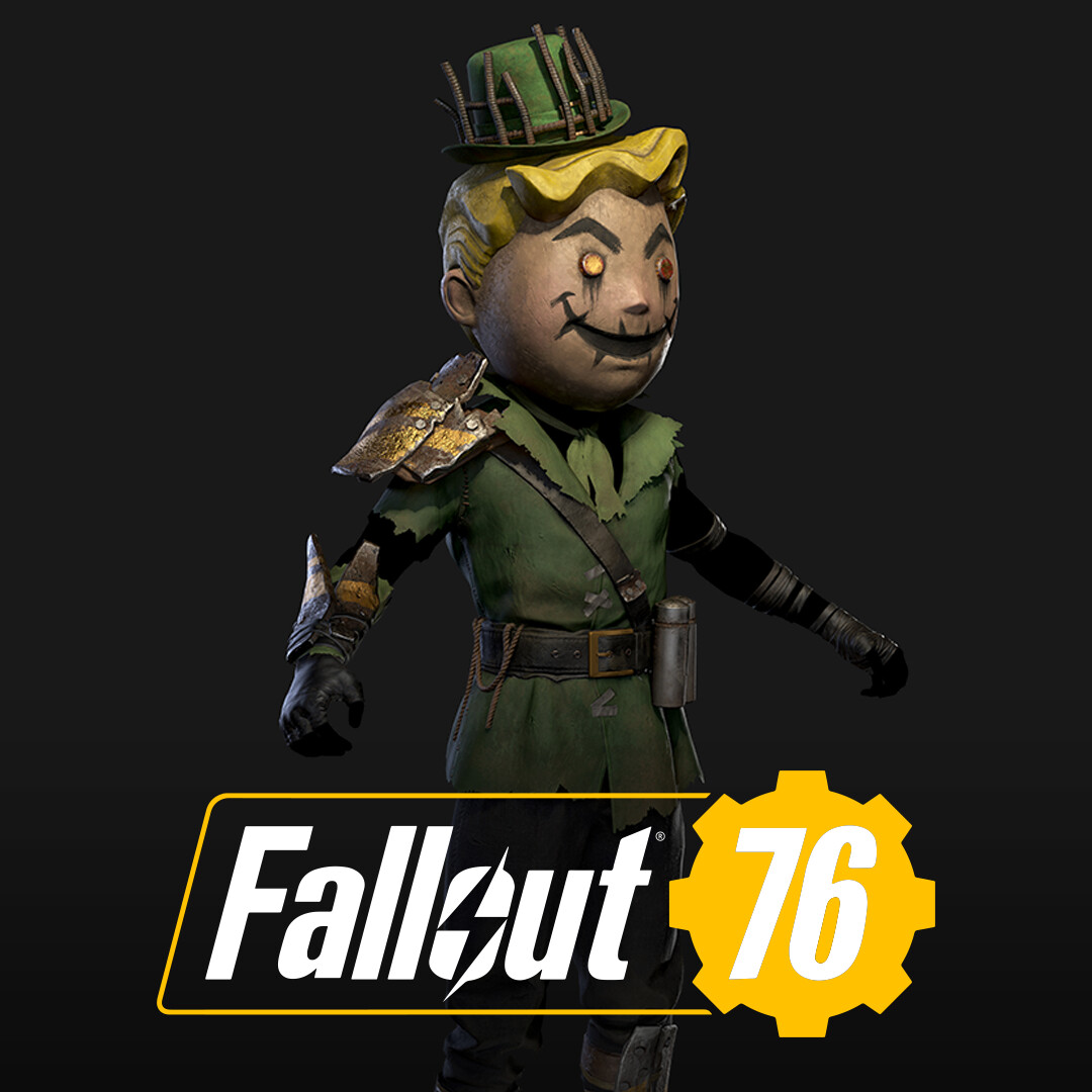 ArtStation - Fallout 76: Vault Boy Leprechaun Raider