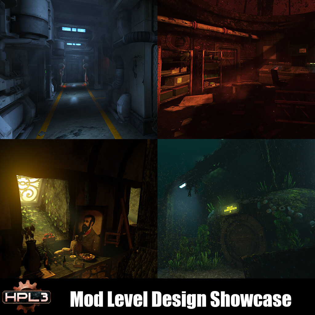 ArtStation - HPL3 Modding Projects (SOMA) 2016-2018