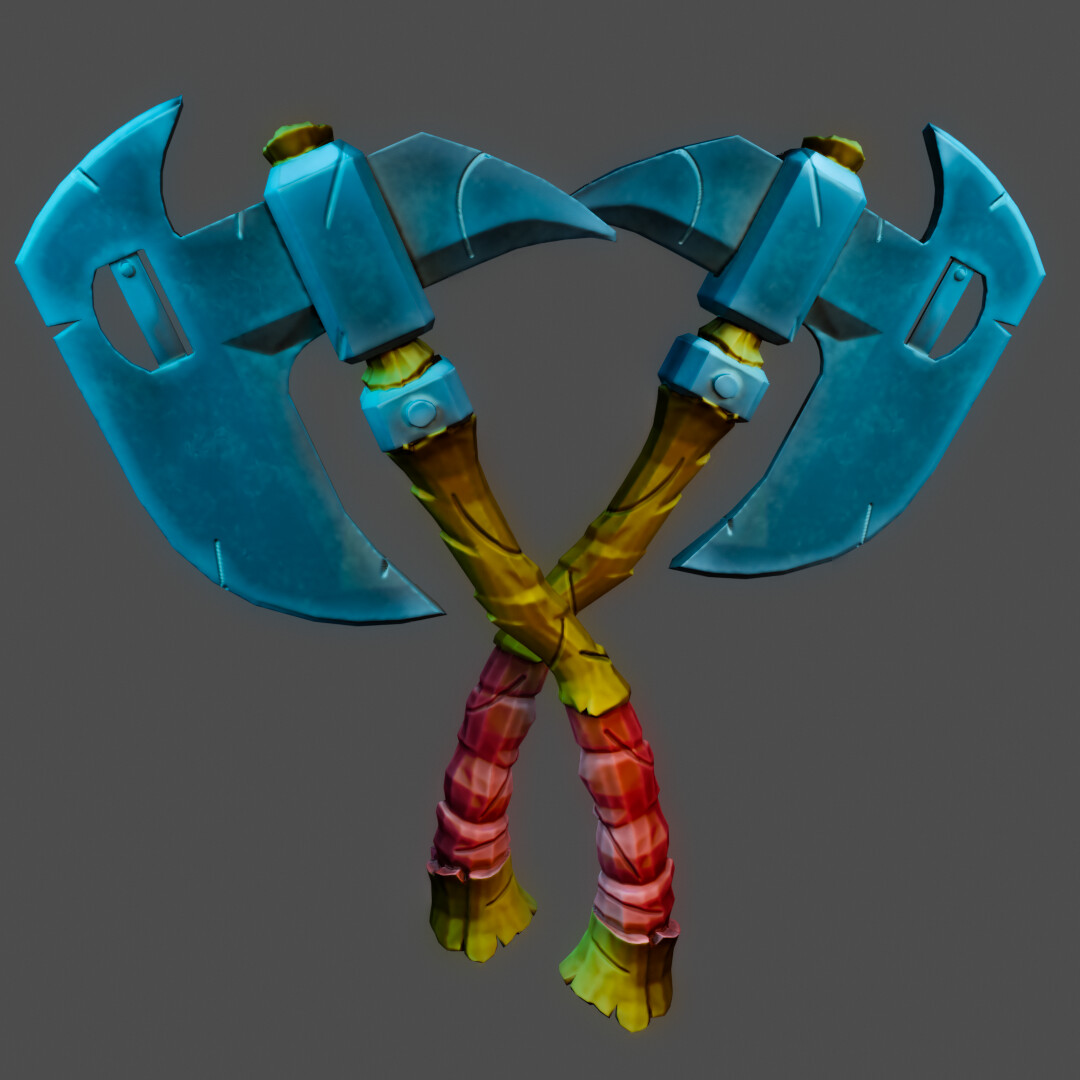 ArtStation - Game Ready Stylized Axe