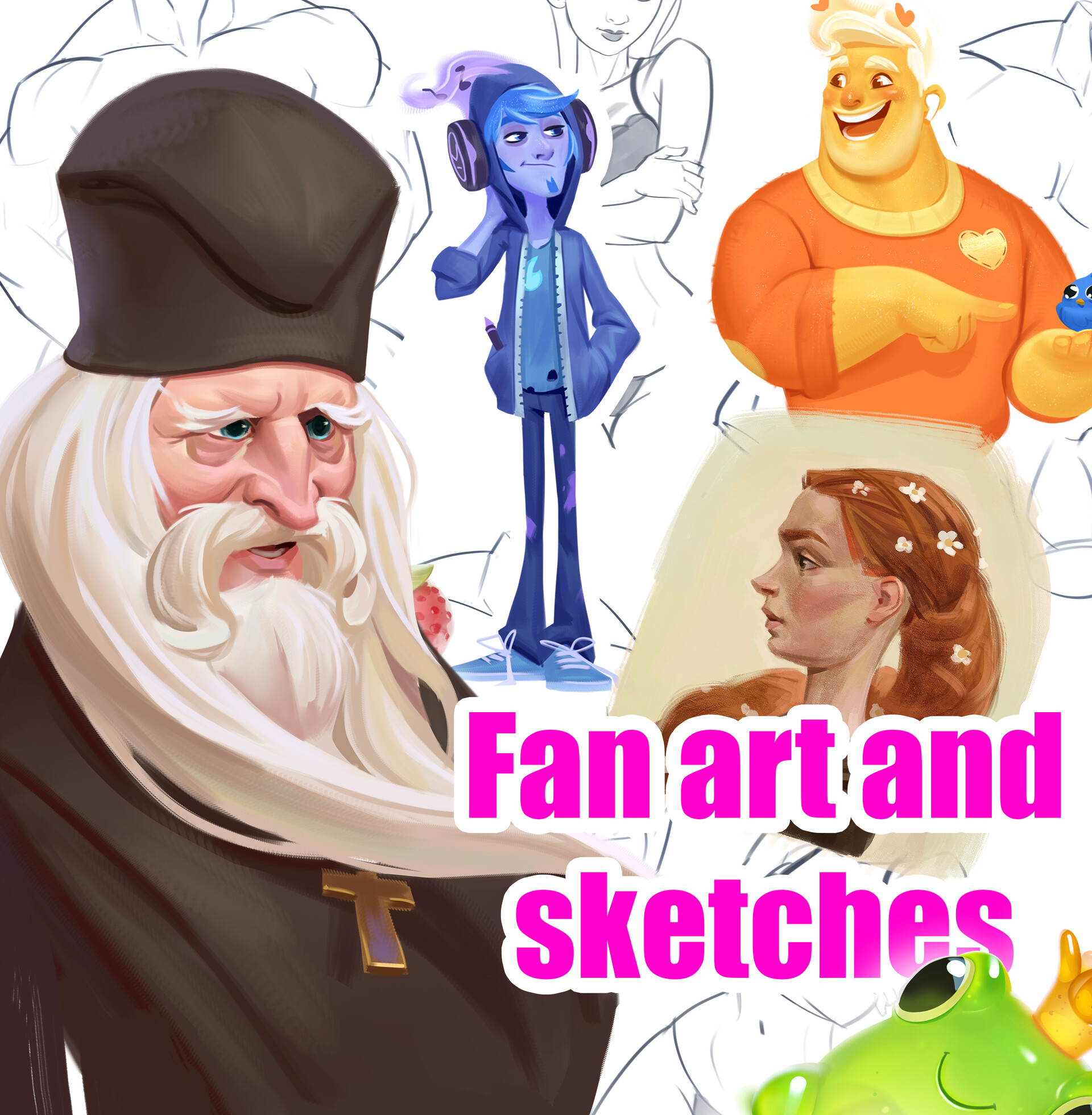 ArtStation - Fan art and sketches 2