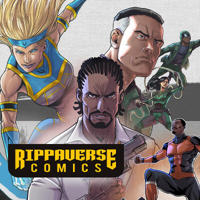 ArtStation - Rippaverse Splash Art - Social Media Campaign End