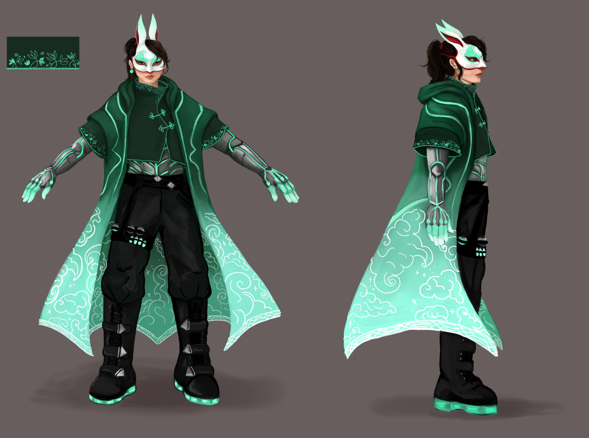 ArtStation - Jade rabbit design from first sketch to completed design
