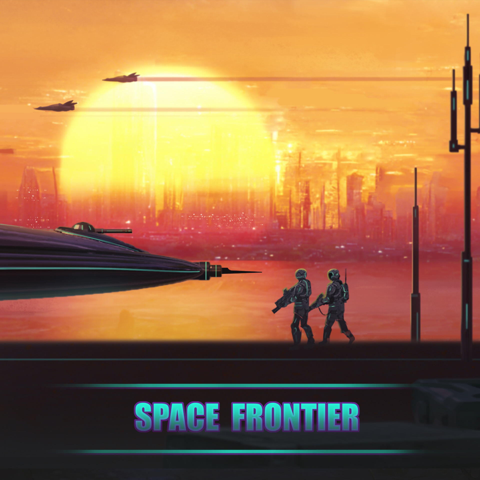 ArtStation - Space Frontier