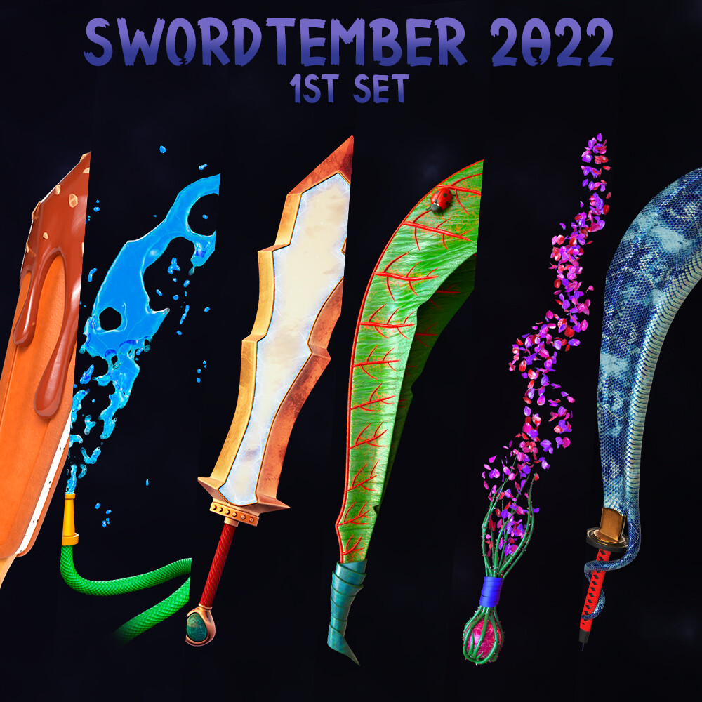 ArtStation - Swordtember 2022 - 1st Set