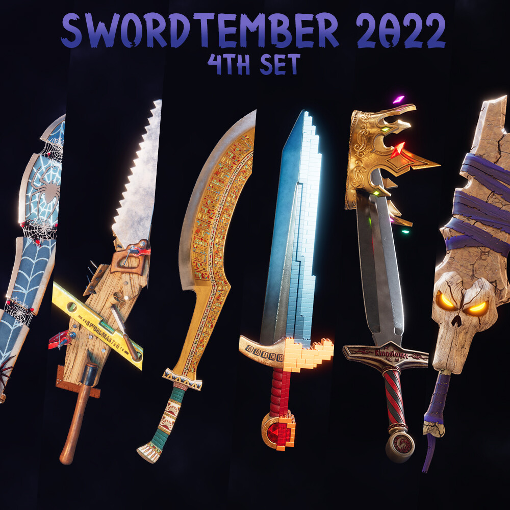 ArtStation - Swordtember 2022 - 4th Set