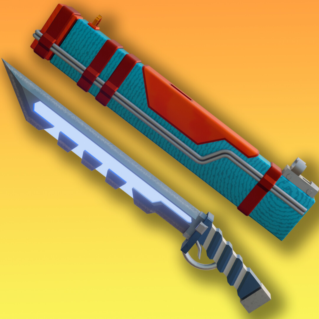 ArtStation - Blade Rifle