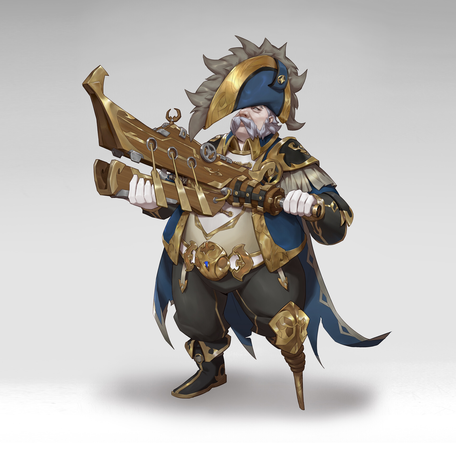 ArtStation - Grumpy Captain