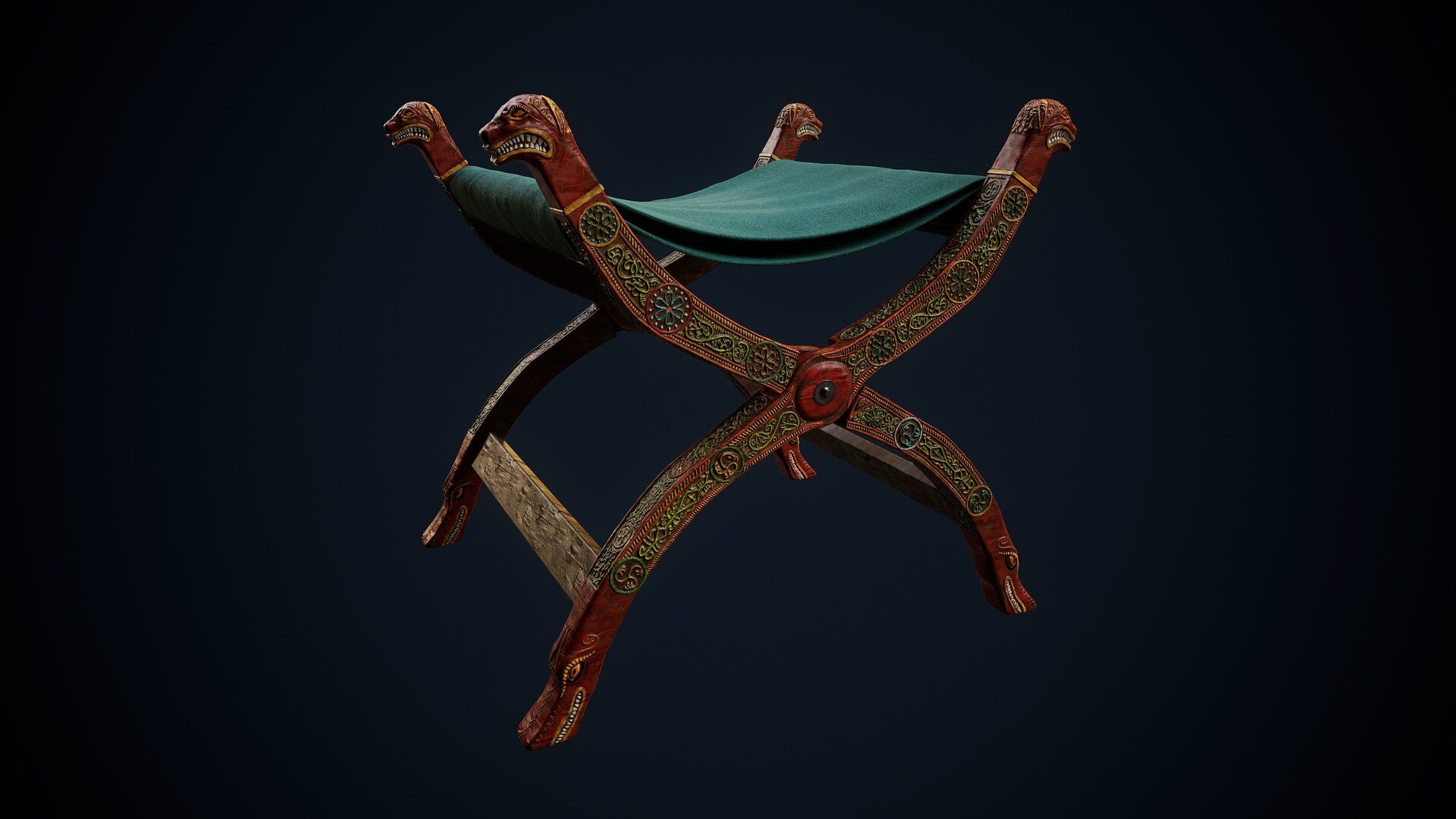 ArtStation - In the Name of Jerusalem 2 - Norman Throne & Curule Seat ...