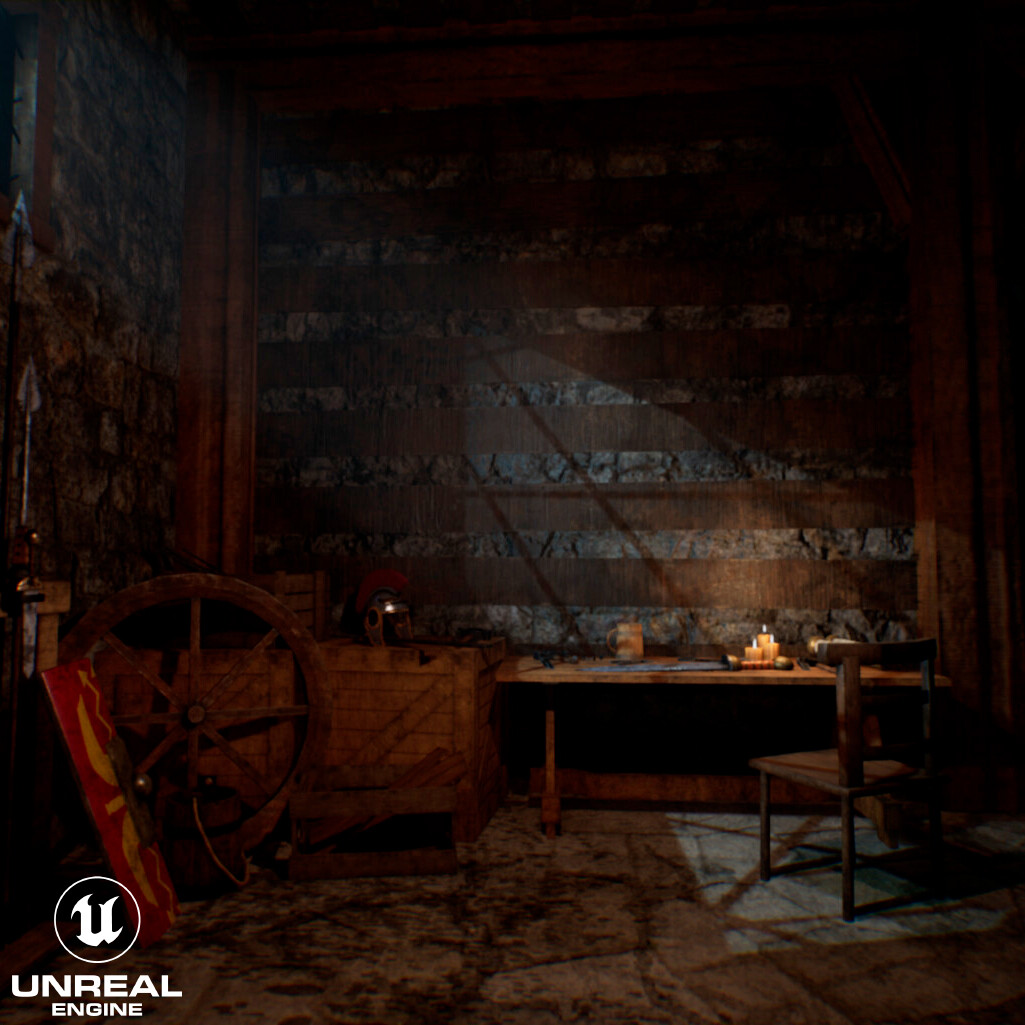 ArtStation - Forge - Environment - Unreal Engine 5