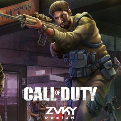 ArtStation - Treyarch _Call of duty_Game art _ZVKY Studio