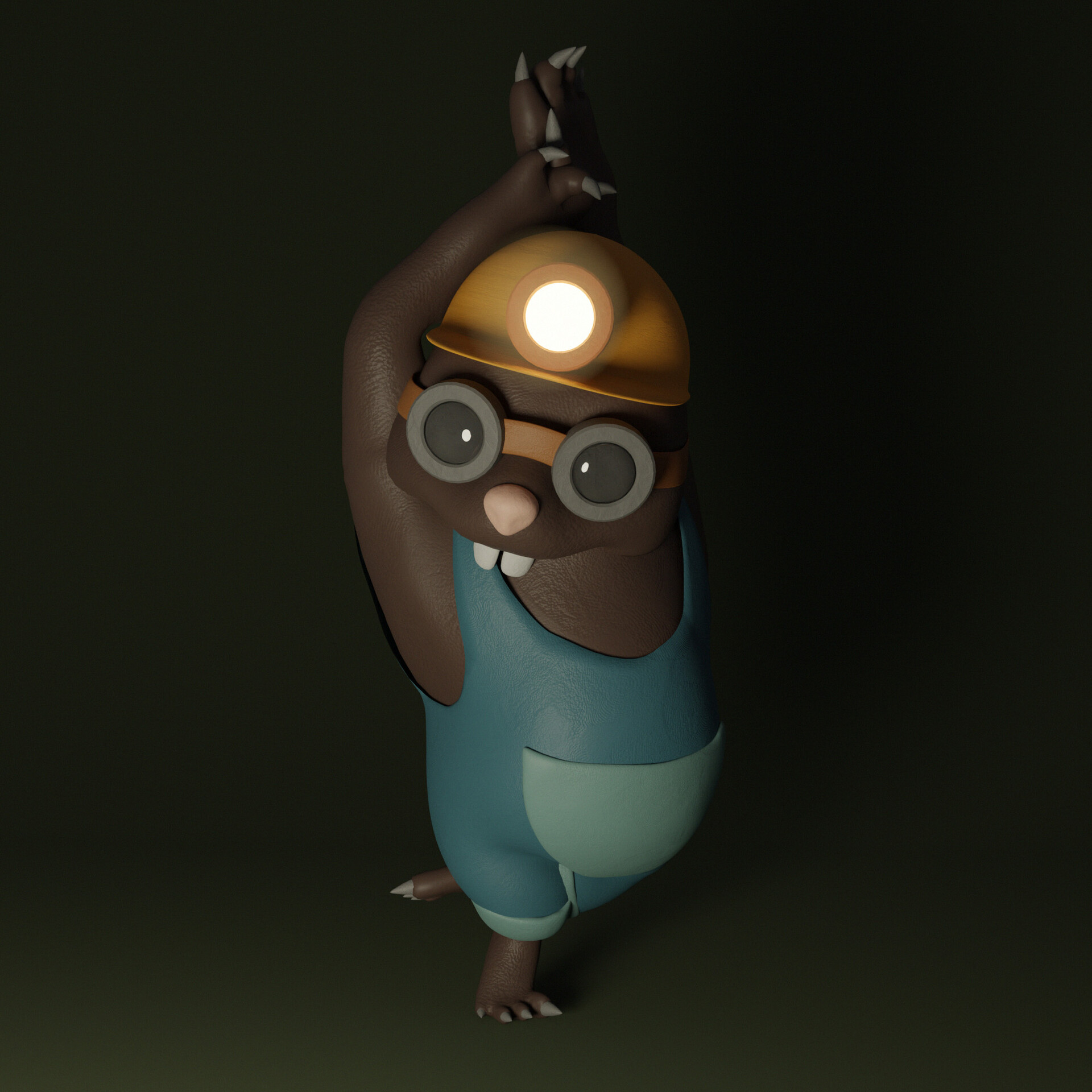 ArtStation - Funny Mole