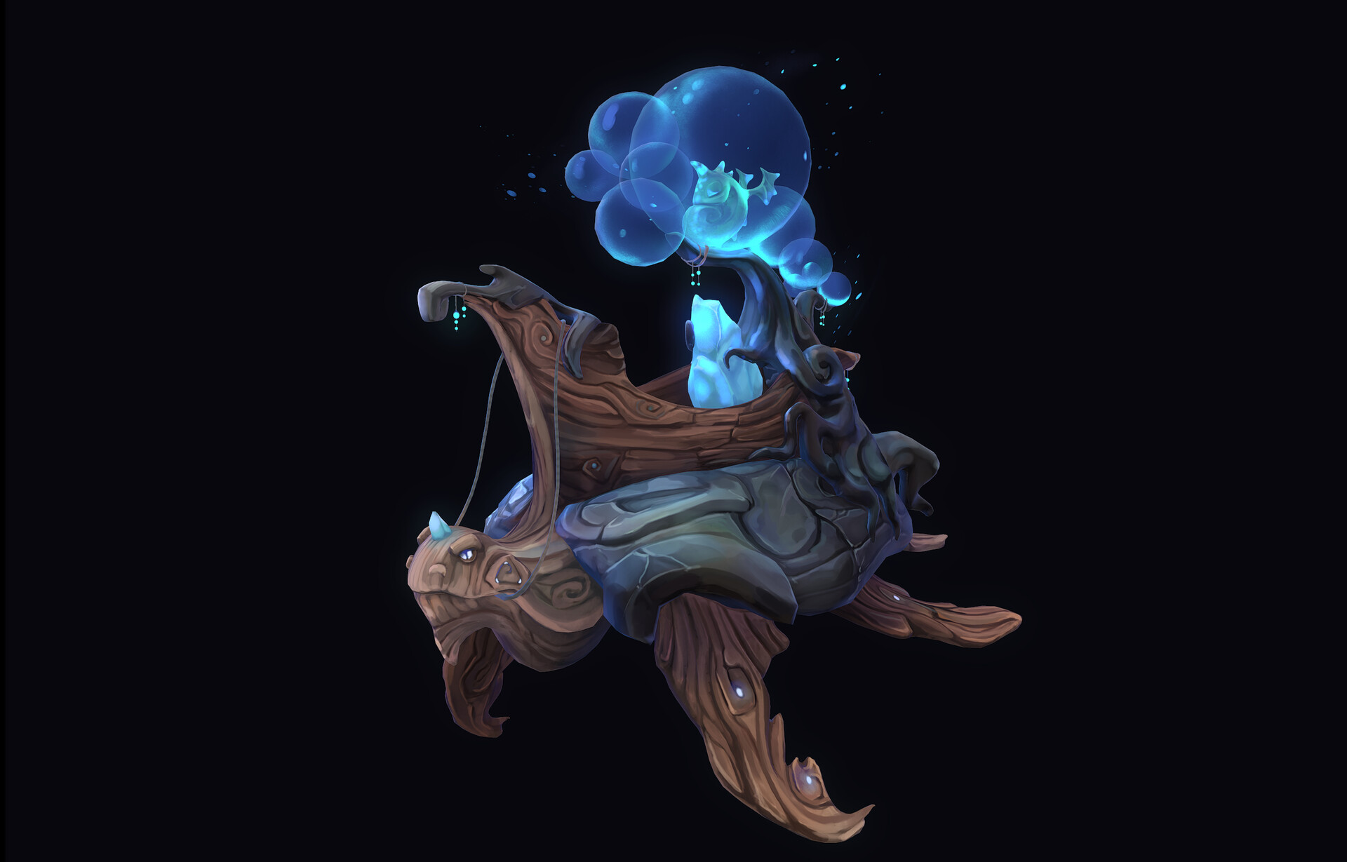 ArtStation - Turtle Boat/Dragon's Rise: The Forgotten Realms challenge