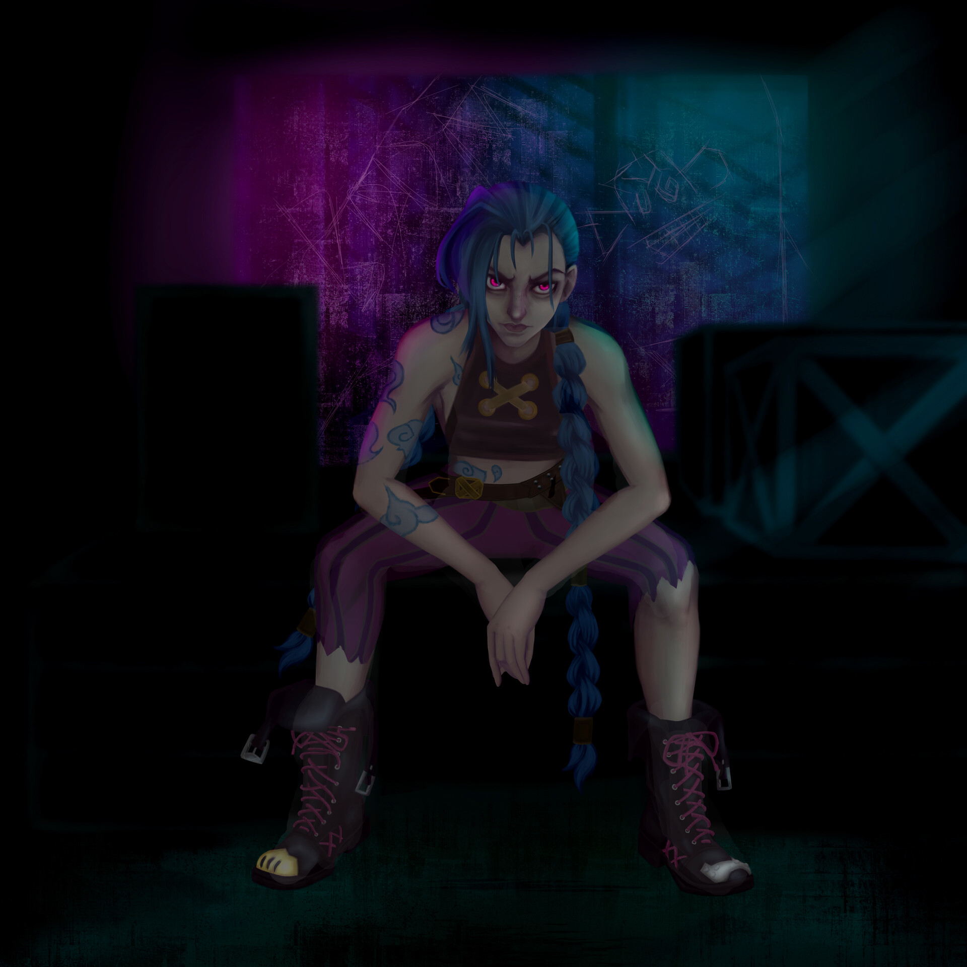 ArtStation - Fanart Jinx Arcane