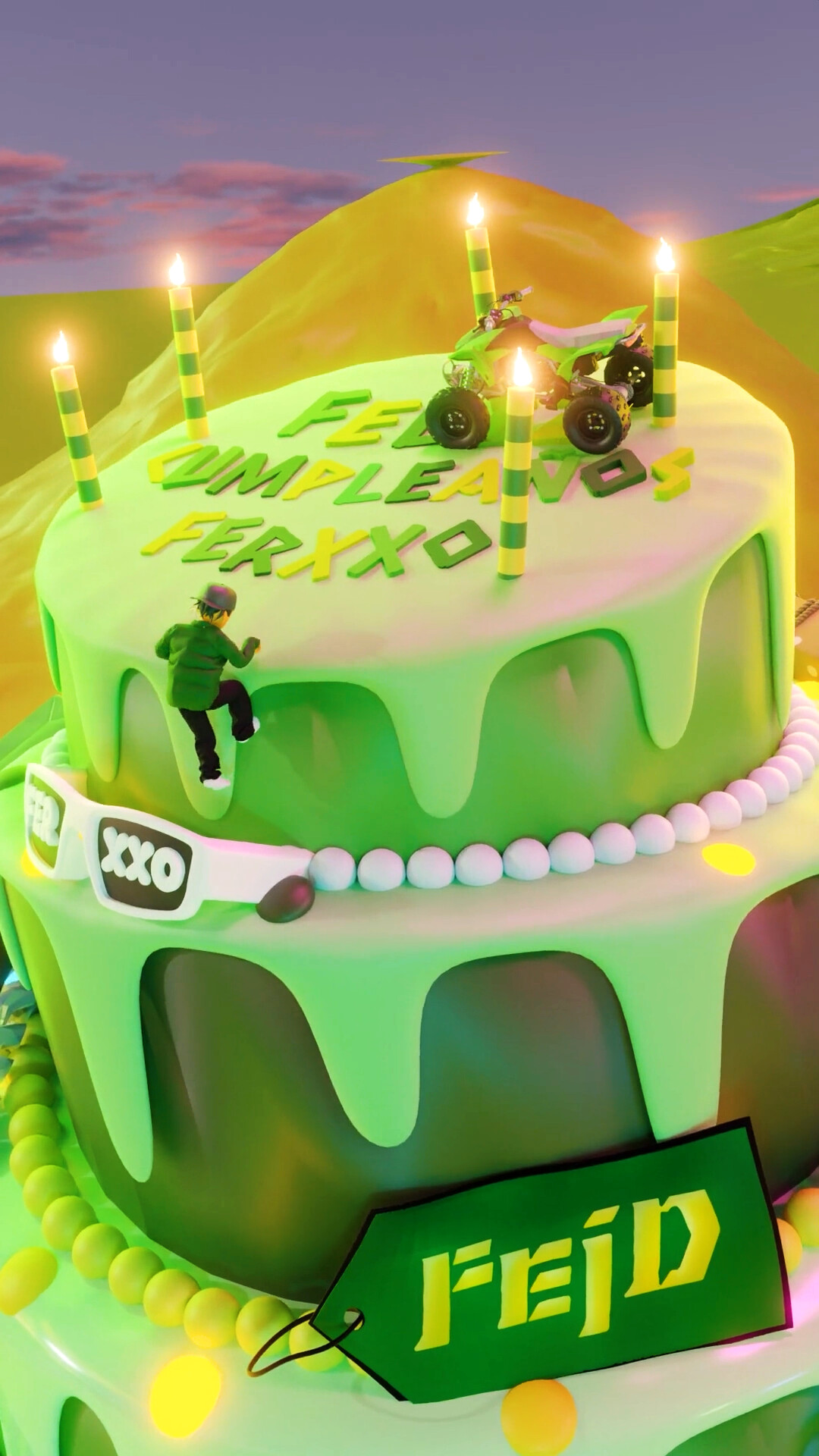 ArtStation - FELIZ CUMPLEAÑOS FERXXO!!! 💚🎂💚🎂💚🎂 ⭐️ @krovenn X @jonbismo ⭐️