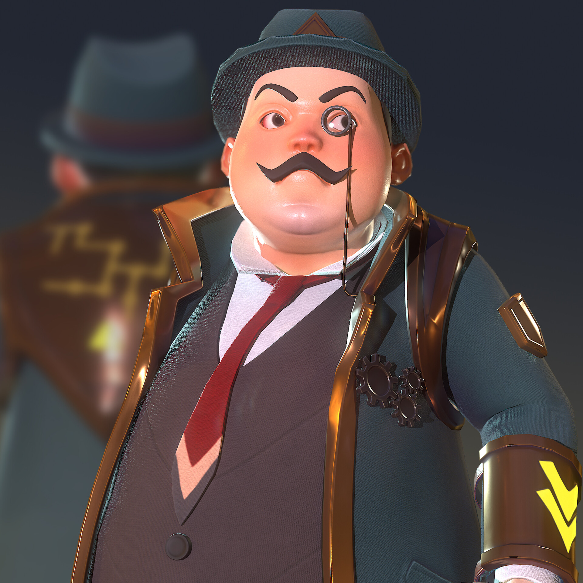 ArtStation - CyberDetective - A in-Dev Game Character