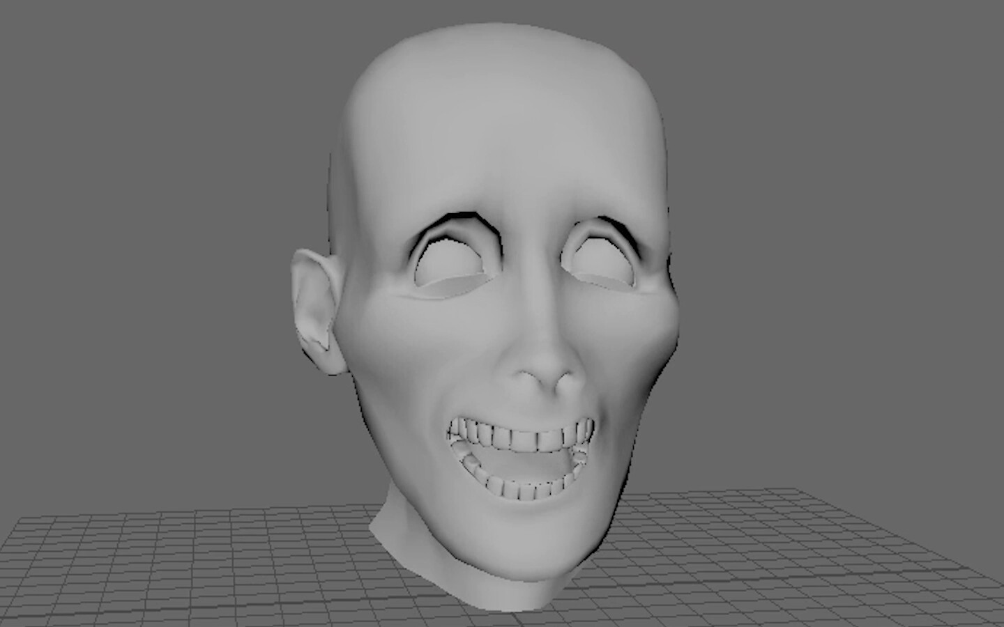 ArtStation - (Monster Face Expression 3D Animation (2019)