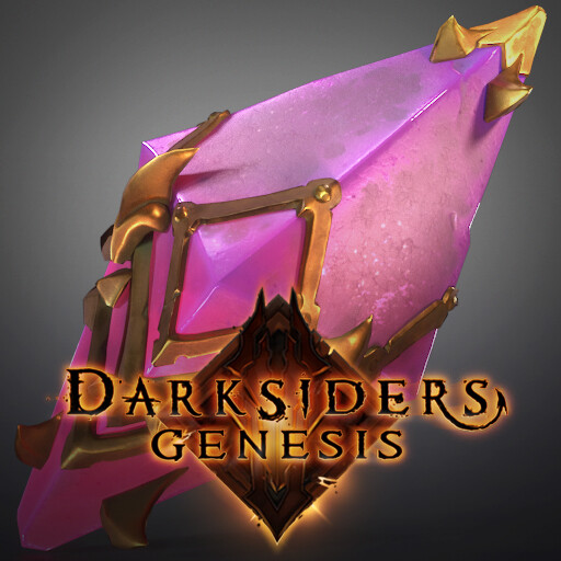 ArtStation - Darksiders Genesis - Dis Crystal