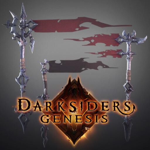ArtStation - Darksiders Genesis - Demon Banners