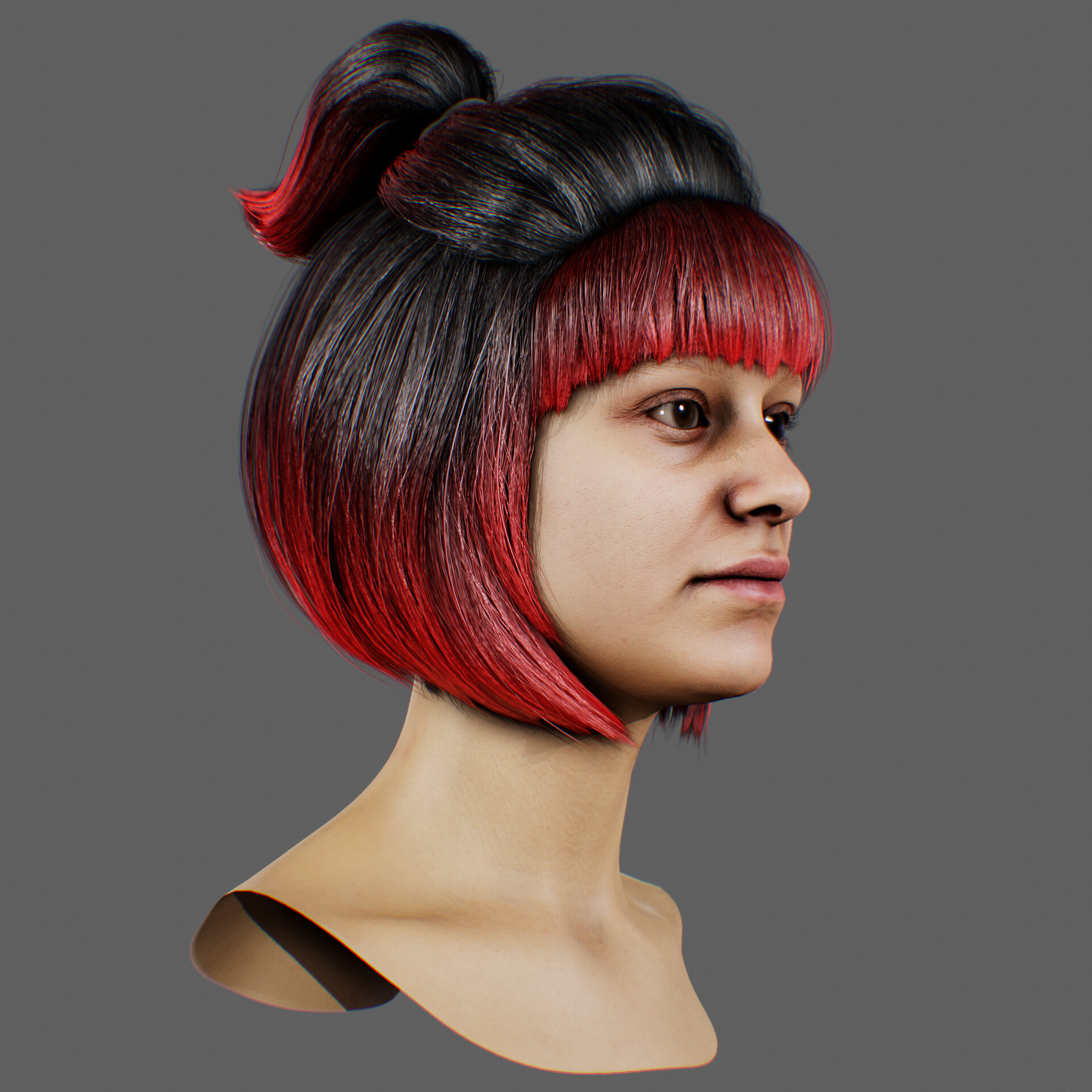 ArtStation - Stylized Hairstyle