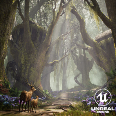 ArtStation - Enchanted Glade