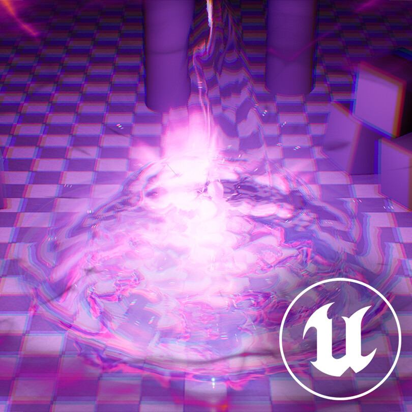 ArtStation - Stylized Energy Buff VFX