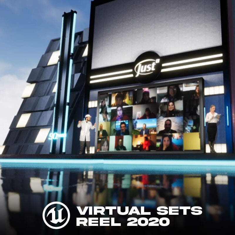 ArtStation - Reel Virtual Sets 2020