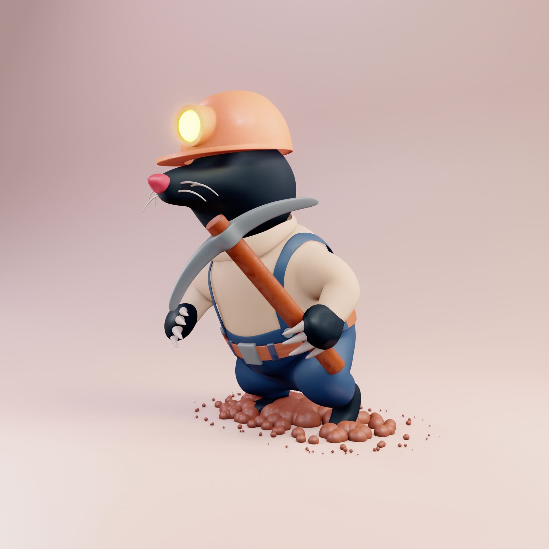 ArtStation - Mole miner