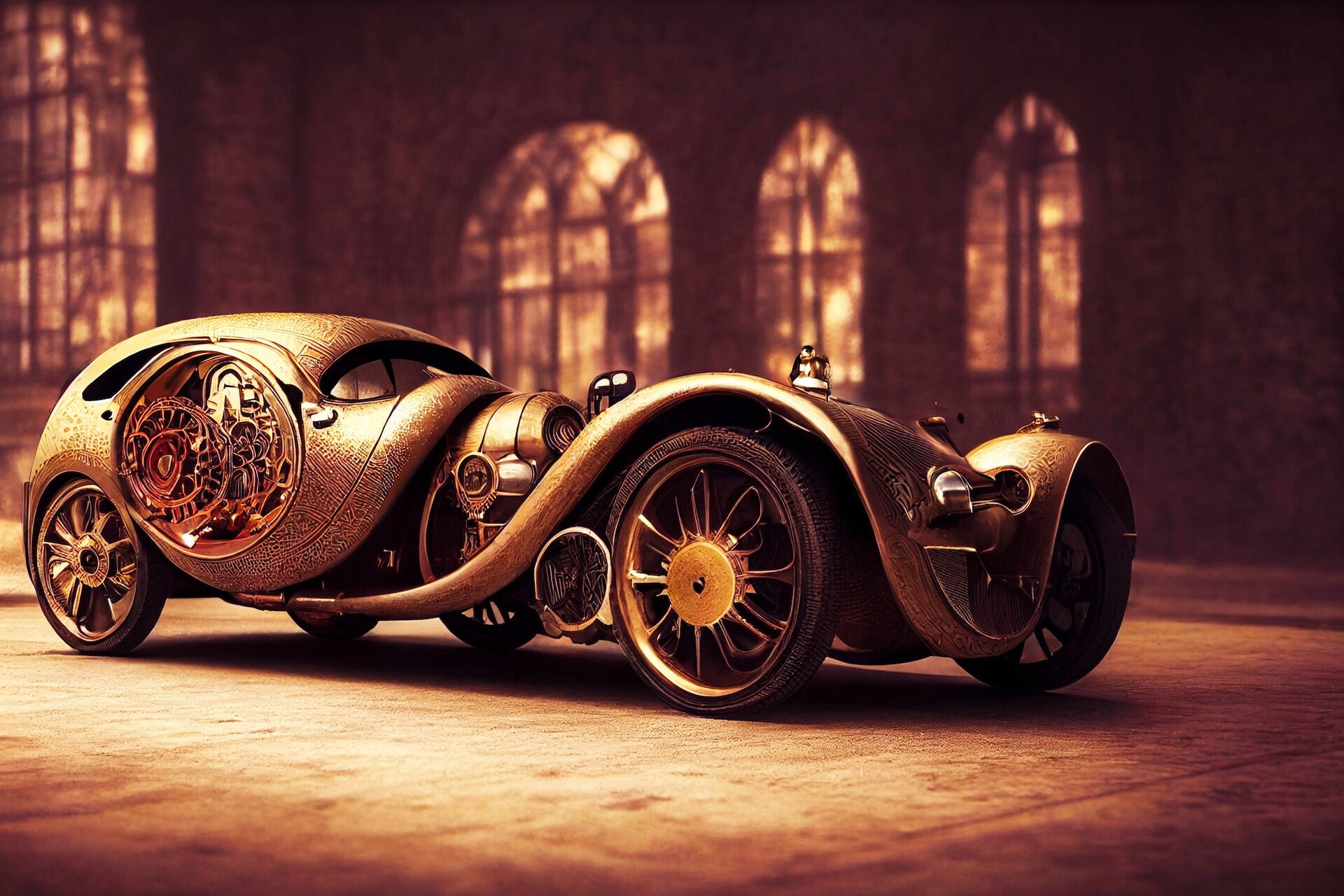 ArtStation - Victorian Cars