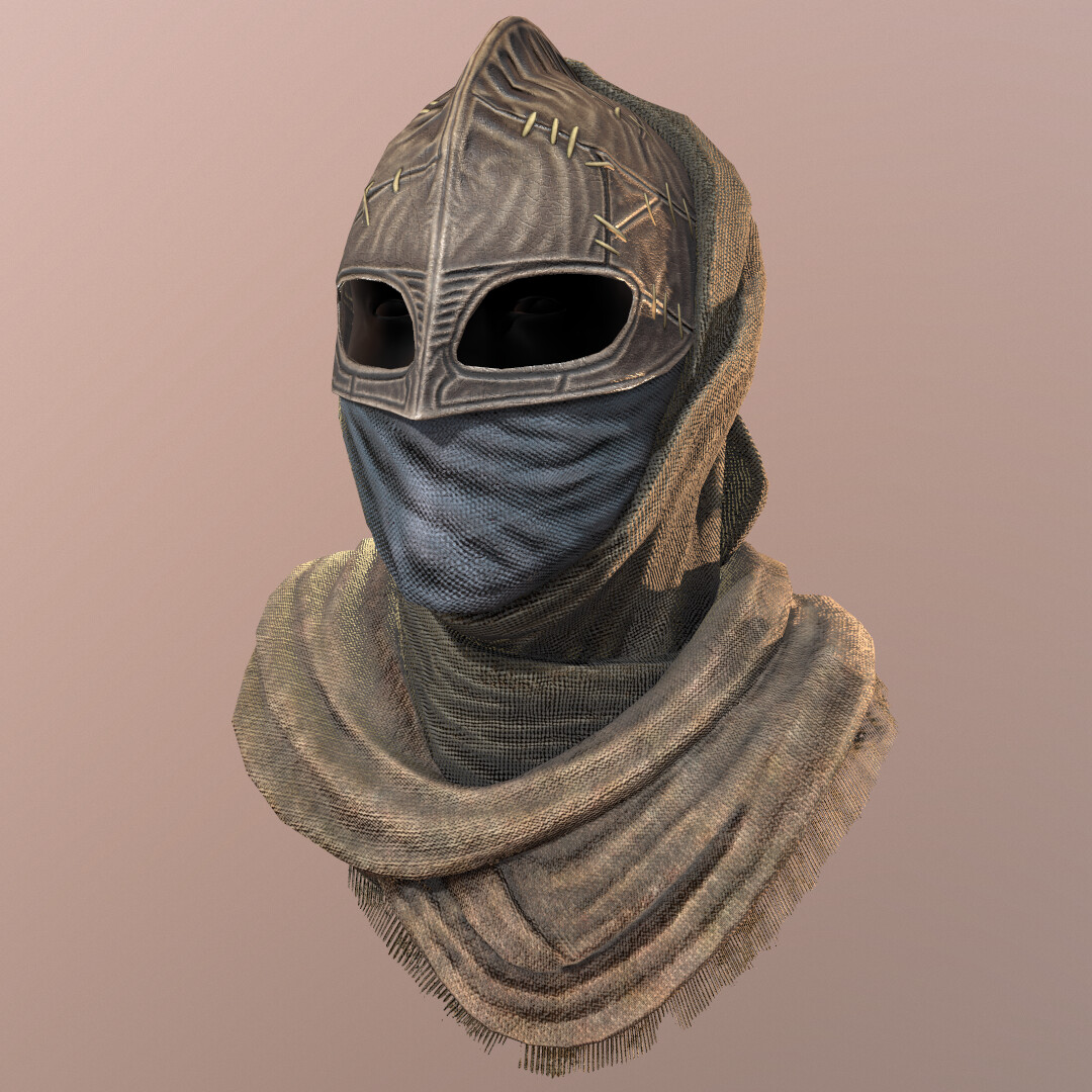 ArtStation - Beyond Skyrim: Morrowind Netch Leather Helm Variant