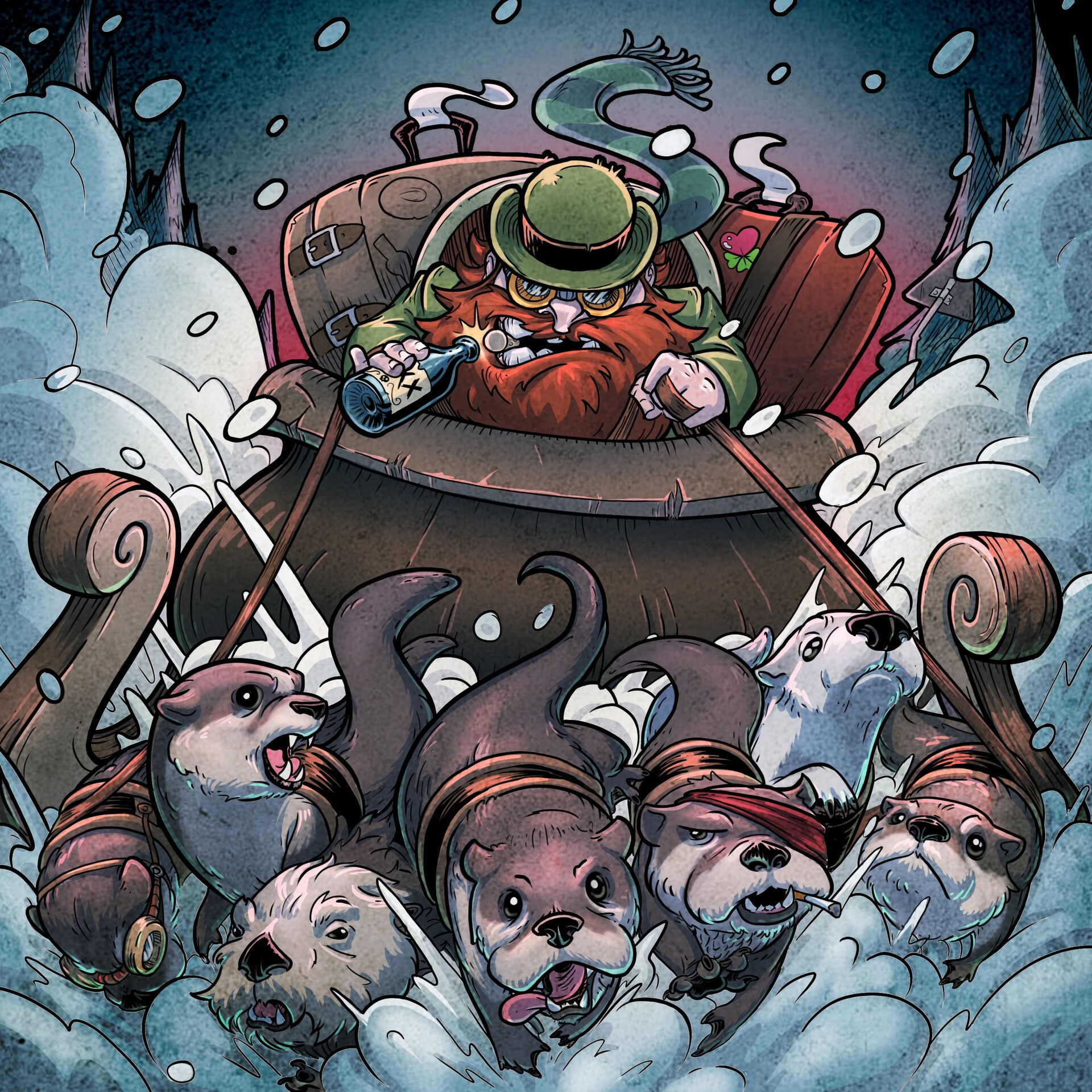 ArtStation - Die Boar Boys - Chapter 1: "Naughty Noel"