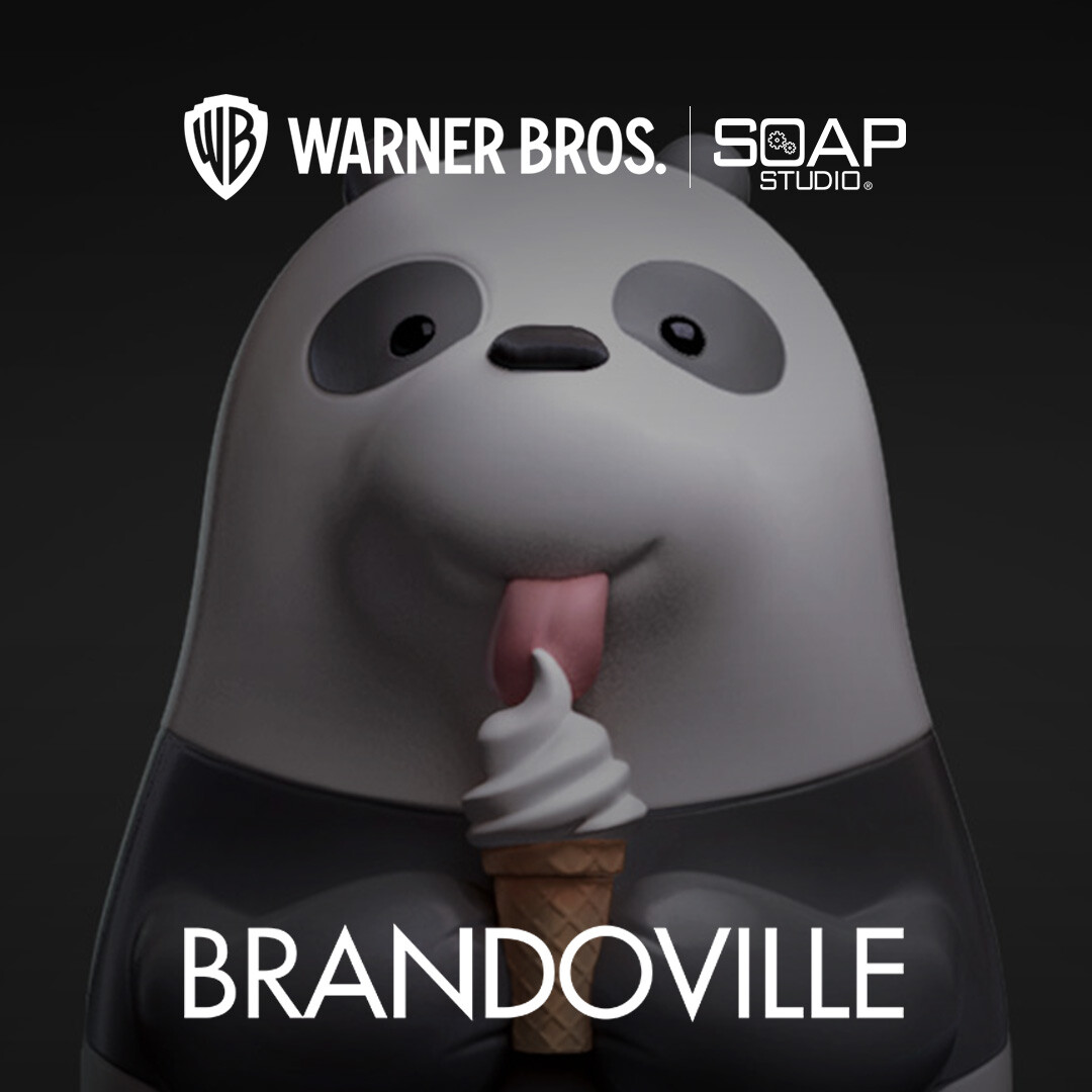 ArtStation - Toys | We Bare Bears: Ice Cream | Panda