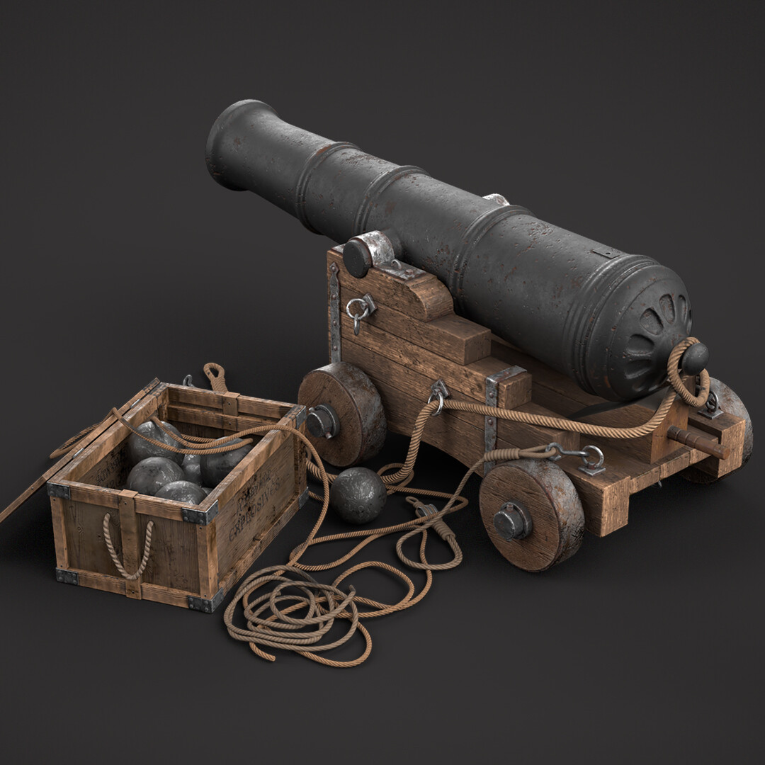 ArtStation - Old Cannon