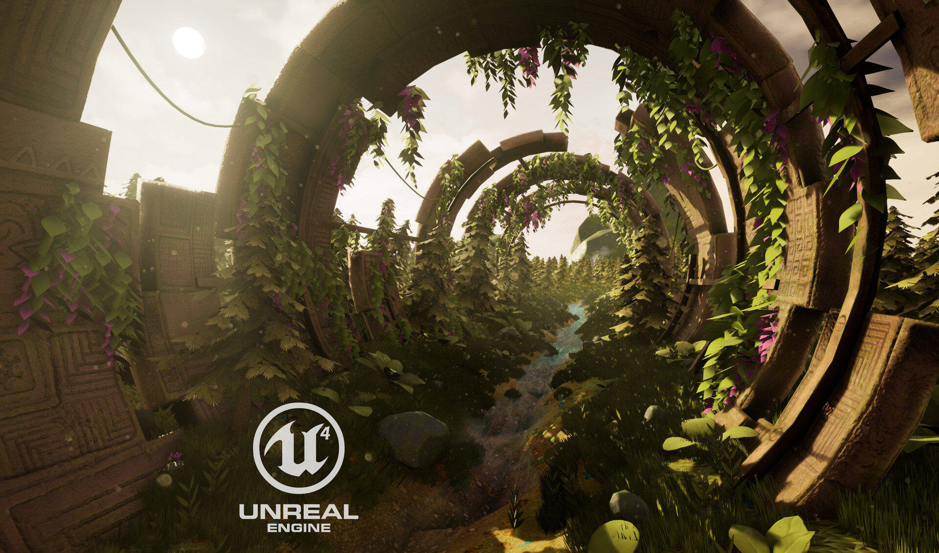 ArtStation - Environment scene / Unreal Engine 4
