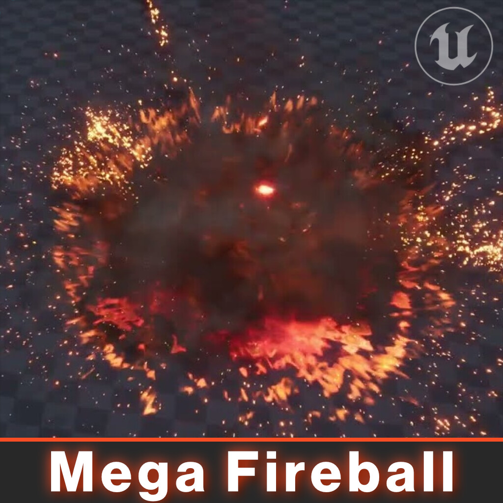 ArtStation - VFX Sketch - Mega Fireball