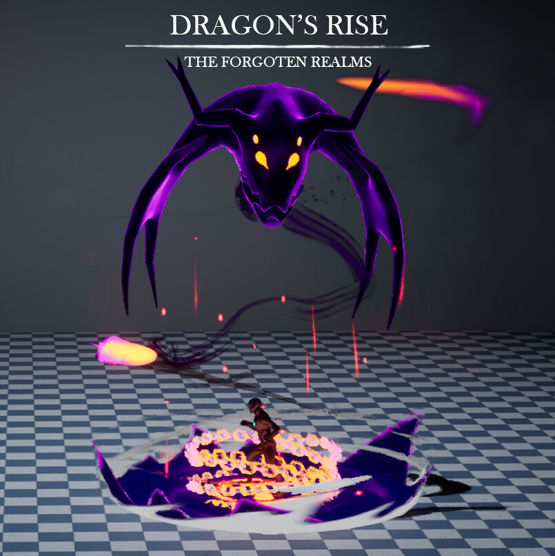 ArtStation - Dragon's Rise: The Forgoten Realms - VFX Challenge