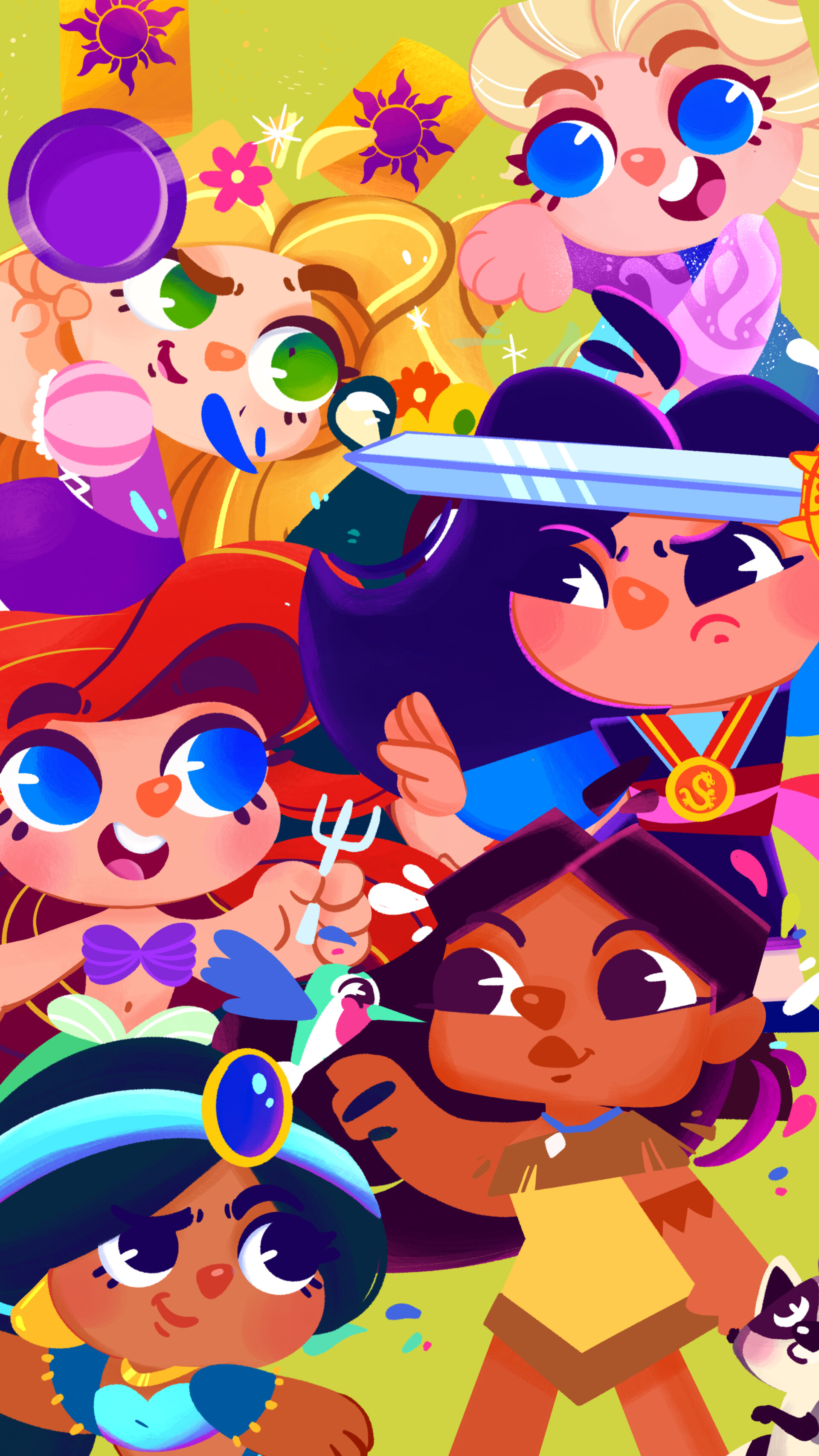 ArtStation - Disney Princesses