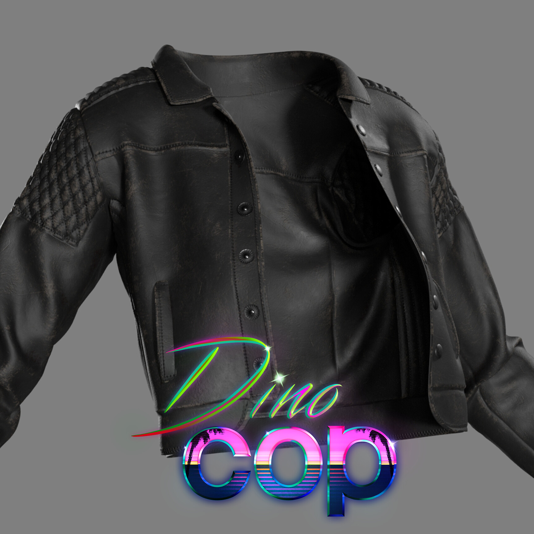 ArtStation - Dino Cop - Clothes