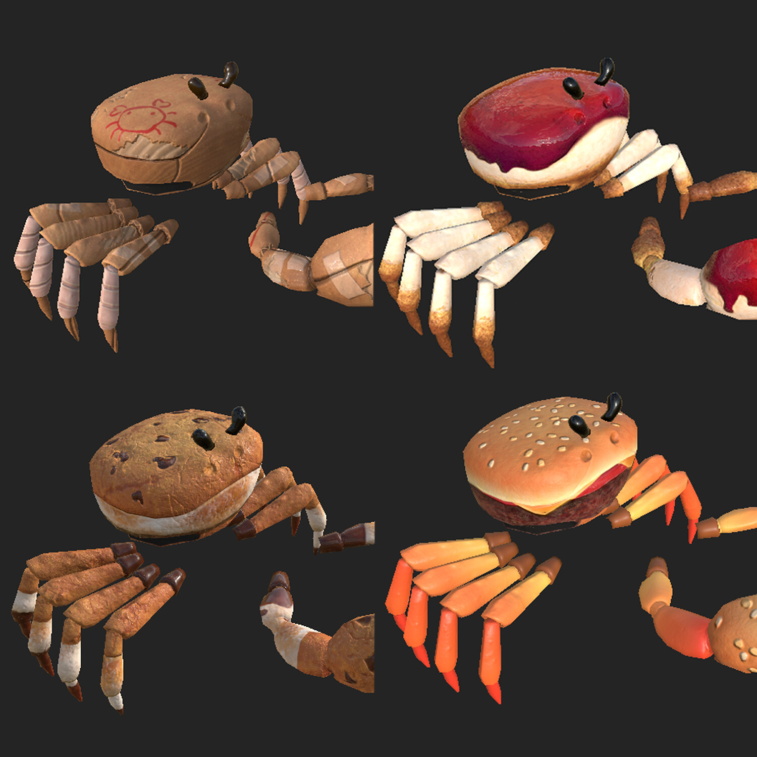 ArtStation - 3D Crab Skins [Crab Island]