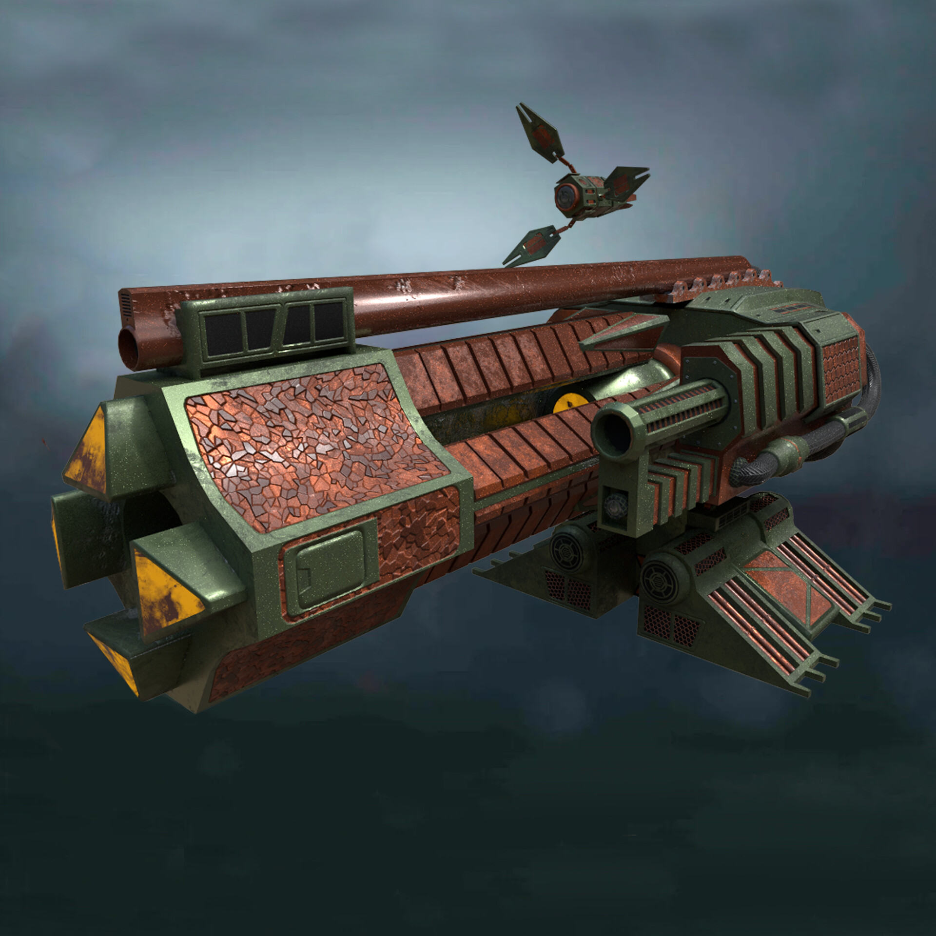 ArtStation - Laser cannon