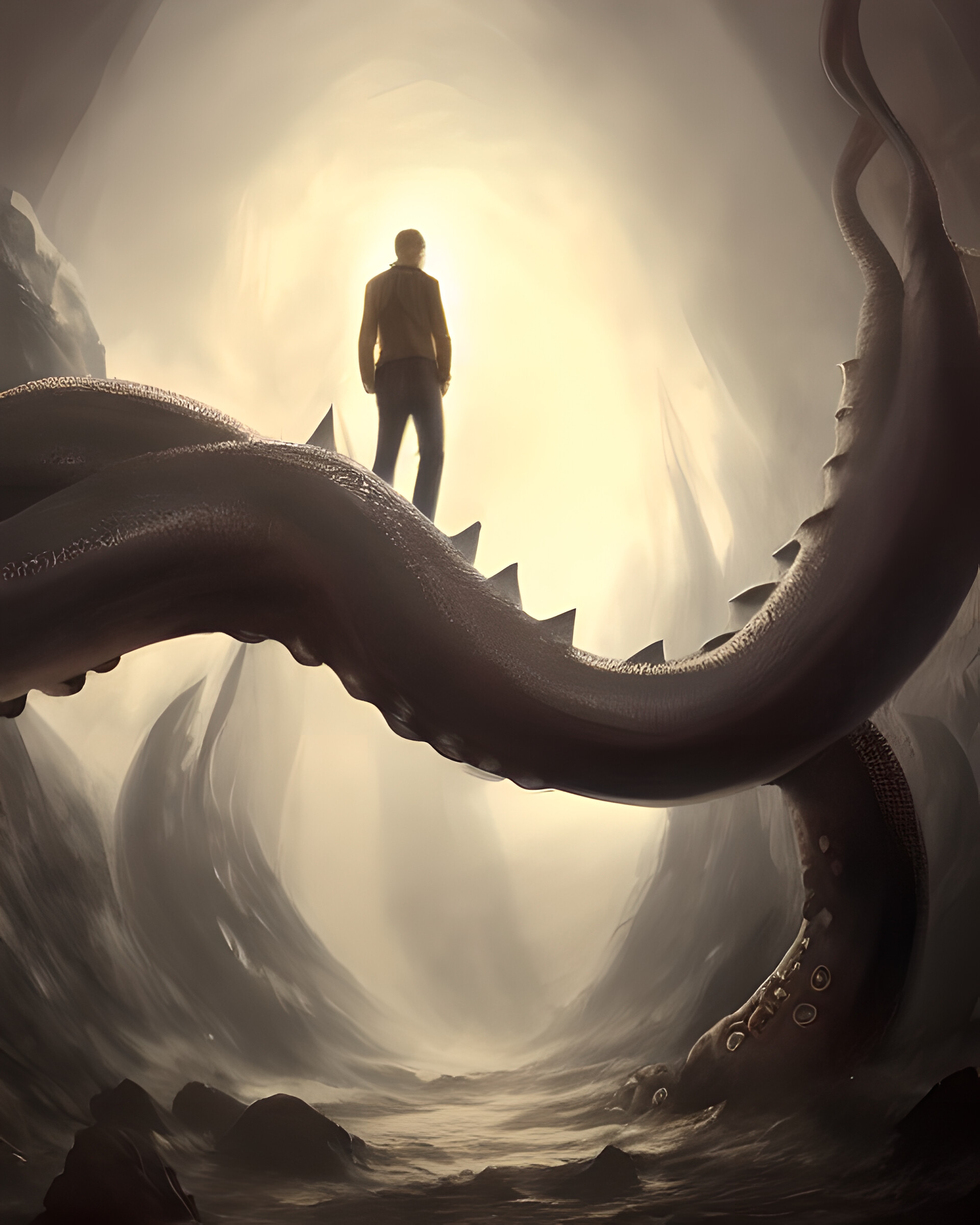 ArtStation - Tentacles and the world