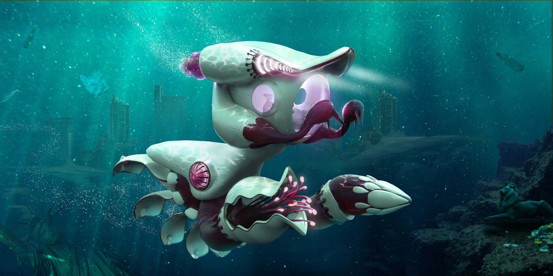 ArtStation - Alien Submarine